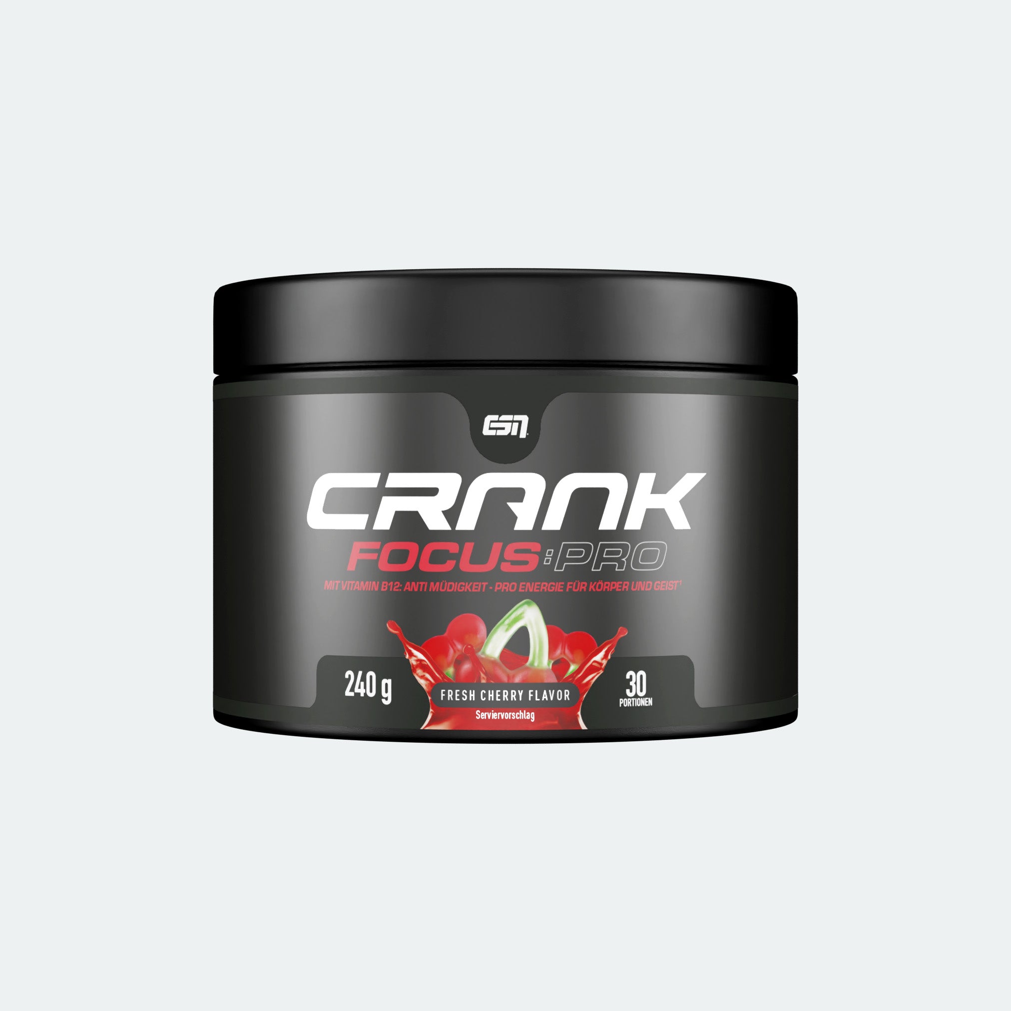 Energie Booster | 200mg Koffein/Portion | ESN Crank Focus Pro