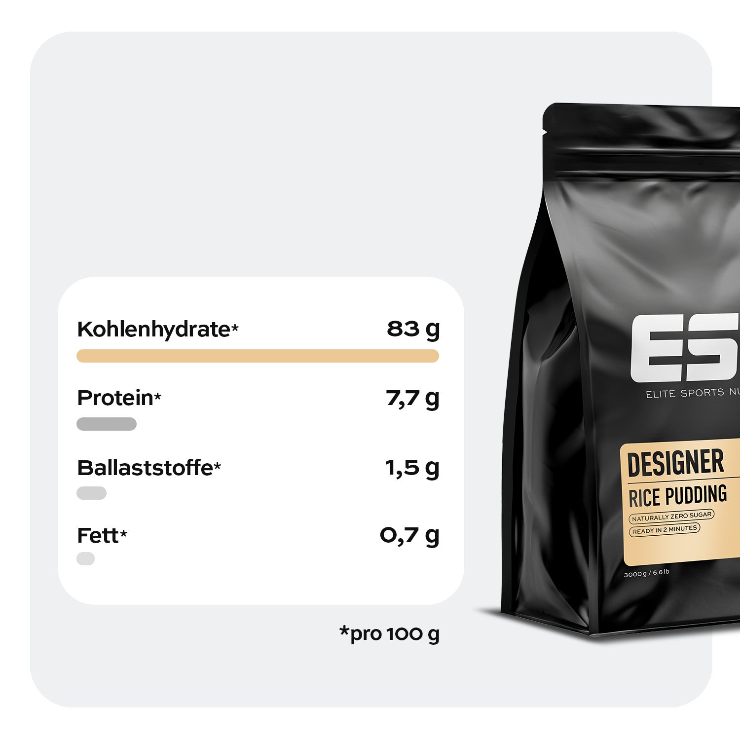 ESN Designer Reispudding kaufen | 100% Reisgrieß